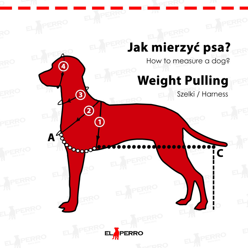 Harness WEIGHT PULLING AIR X-BACK with fleece