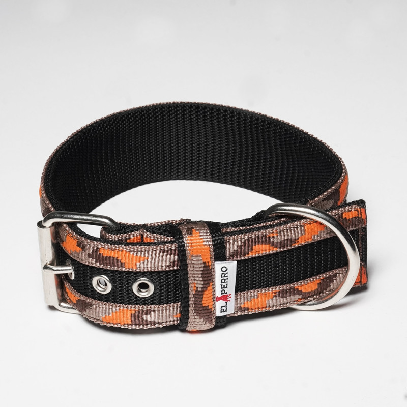 Collar CAMOUFLAGE STRIPS 5 cm
